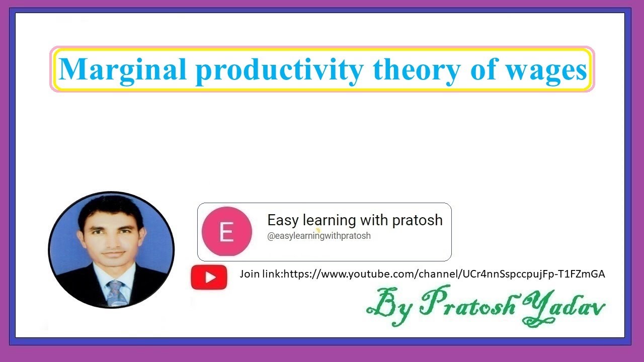 Marginal Productivity Theory Of Wages YouTube marginal-productivity-theory-of-wages-youtube