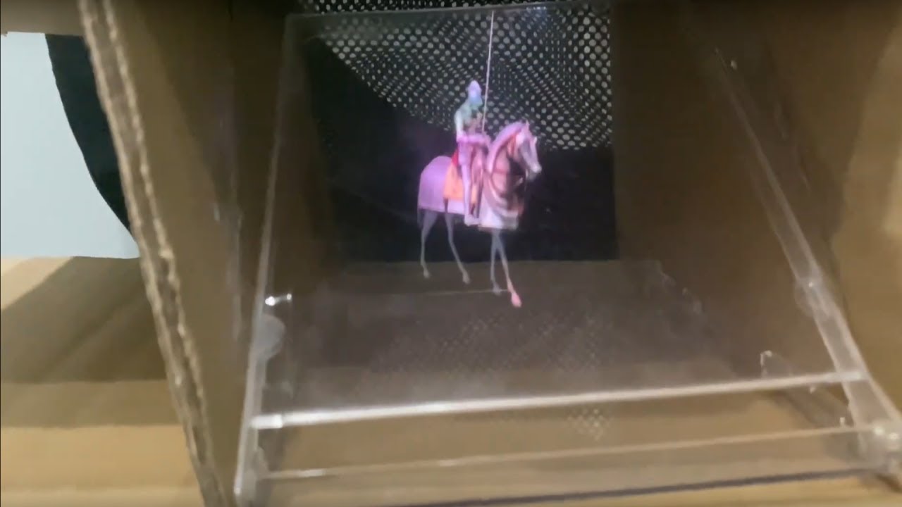 3D Hologram Projector 360 - Science Project Idea / Science Fair Idea ...