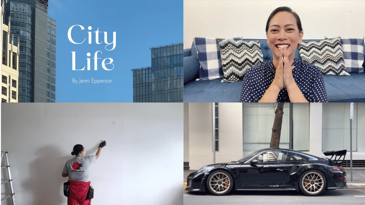 CITY LIFE: Deep cleaning our new home | Food trip | Jenni Epperson - YouTube