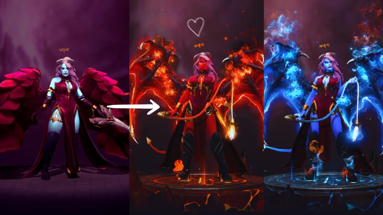 Rose of Ristul ️Arcana Mixed QOP Dota 2. - YouTube