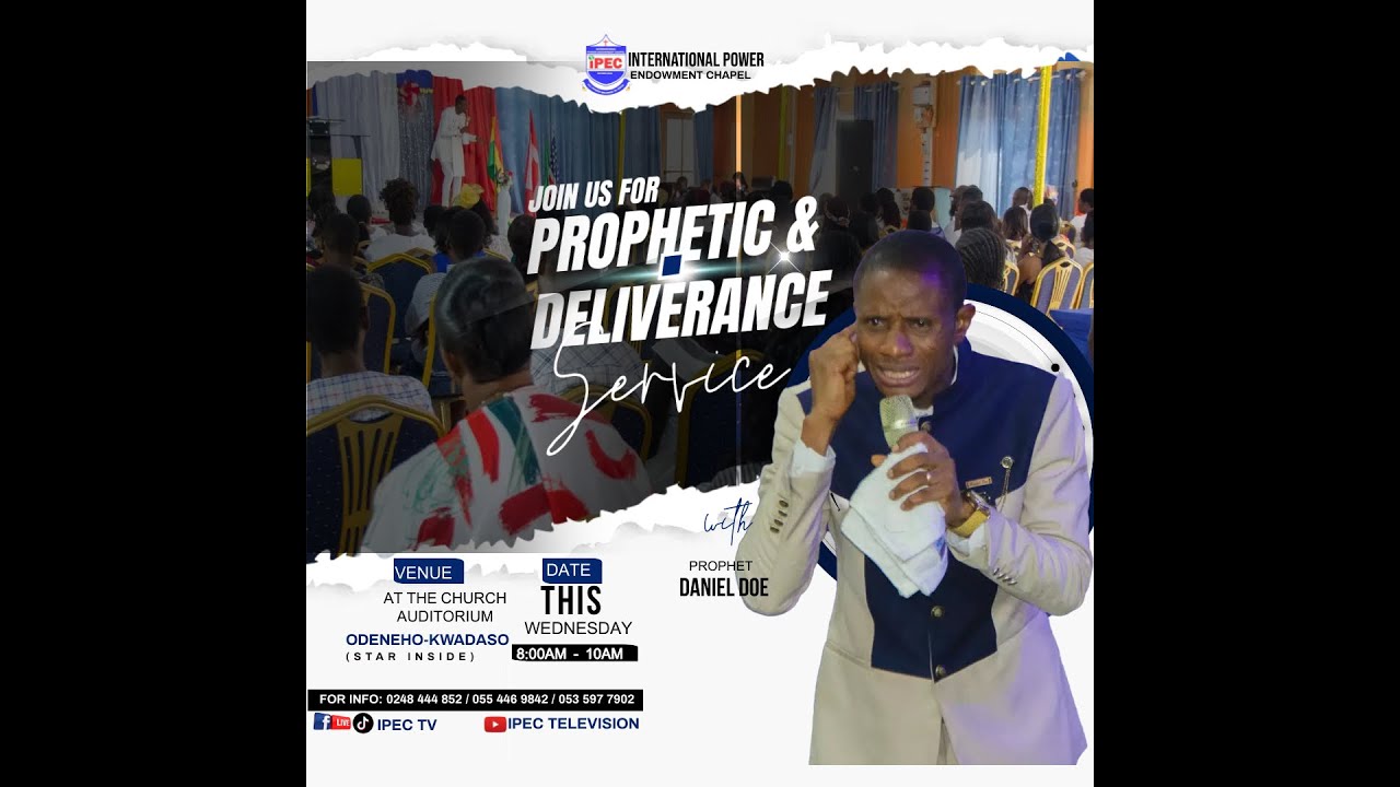 PROPHETIC & DELIVERANCE SERVICE (10 APRIL 2024) - YouTube