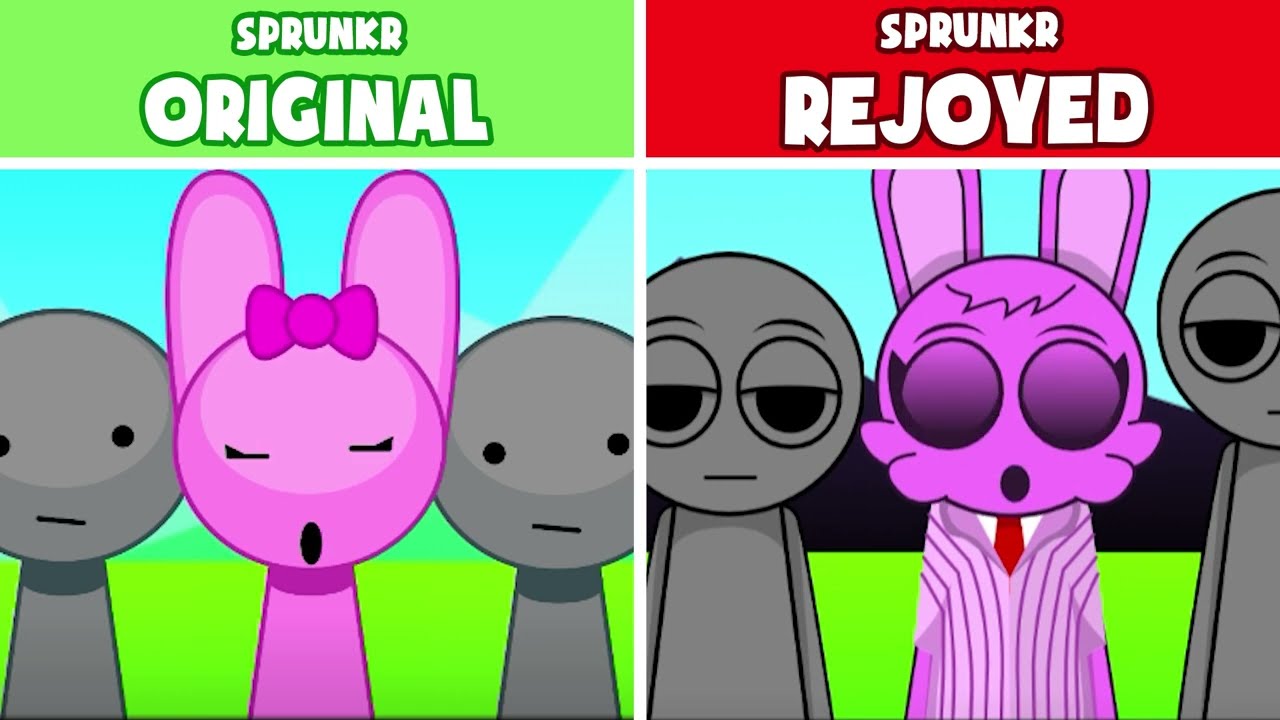 Incredibox : Sprunki Sprunkr Vs. Sprunkr Rejoyed UPDATE | Normal And ...