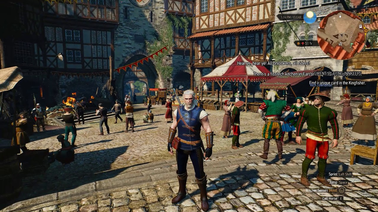 The Witcher 3 city tone - YouTube