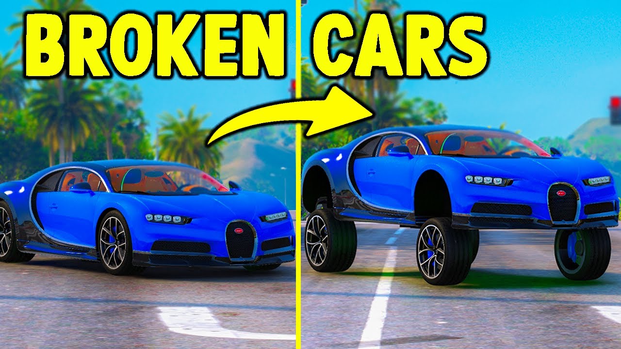 Broken Car Challenge In GTA 5 RP - YouTube