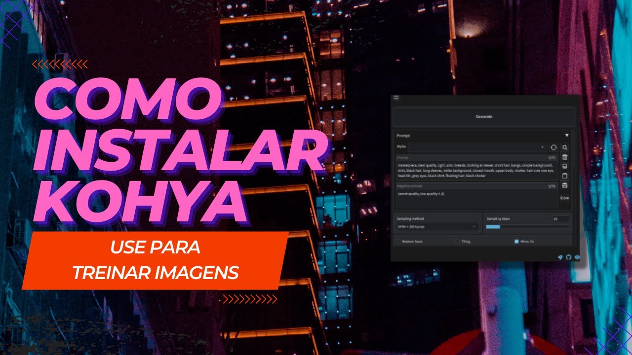 Como instalar Kohya - YouTube