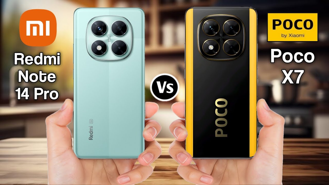 Redmi Note 14 Pro Vs Poco X7 - YouTube