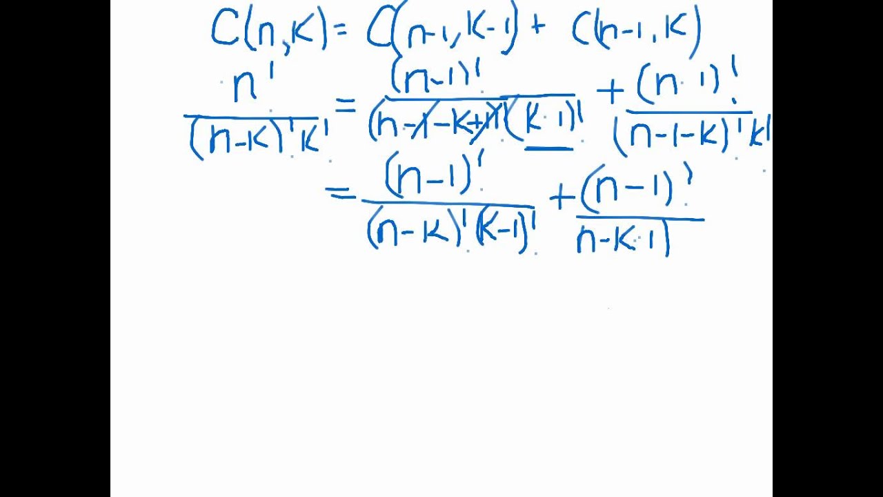 Math 12-2 Démonstration des combinaisons - YouTube