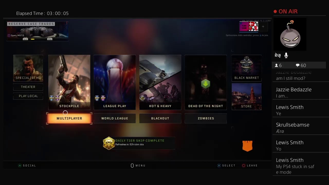 Live!!! Call of Duty B04 PS4/// Road to level 1000 ( Part 7 ) - YouTube