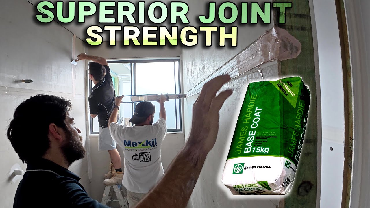 Superior Joint Strength When Base Taping Fibre Cement Sheet Villaboard ...