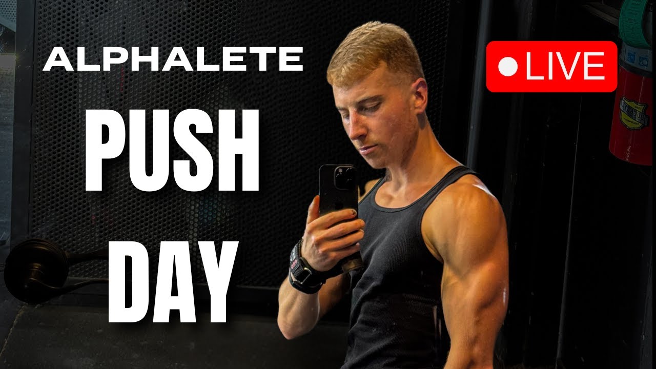 Push Day Workout at Alphaland | EP. 3 - YouTube