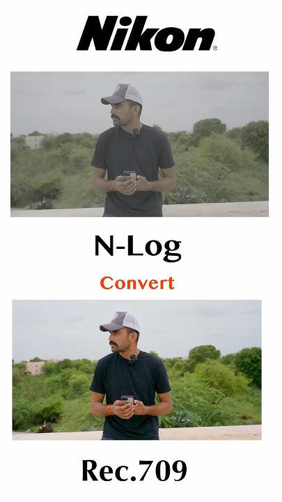 Nikon N-log Convert to Rec.709 Colour space transform in DaVinci resolve #nikon #n-log - YouTube