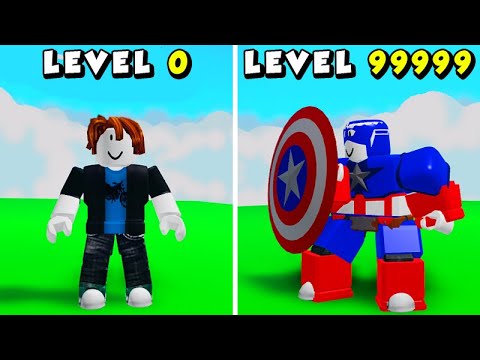 PEGUEI O ESCUDO E A ROUPA DO CAPITÃO AMERICA NO ROBLOX *MUITO FORTE ...