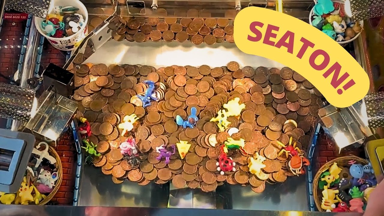 which one will drop at SEATON? | 2p Coin Pusher | Amusement Arcade ...