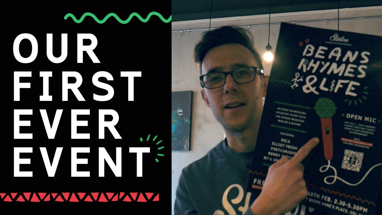 Beans, Rhymes & Life - Our first ever event! - YouTube