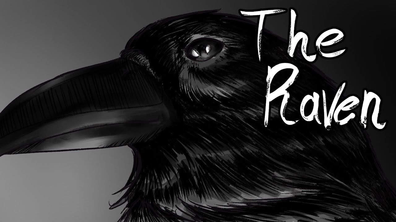 The Raven by Edgar Allan Poe (Animated) - YouTube