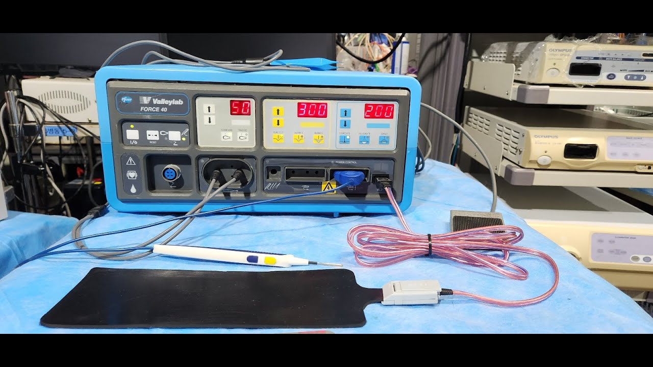 Valleylab Force 40 Electrosurgical Generator - YouTube