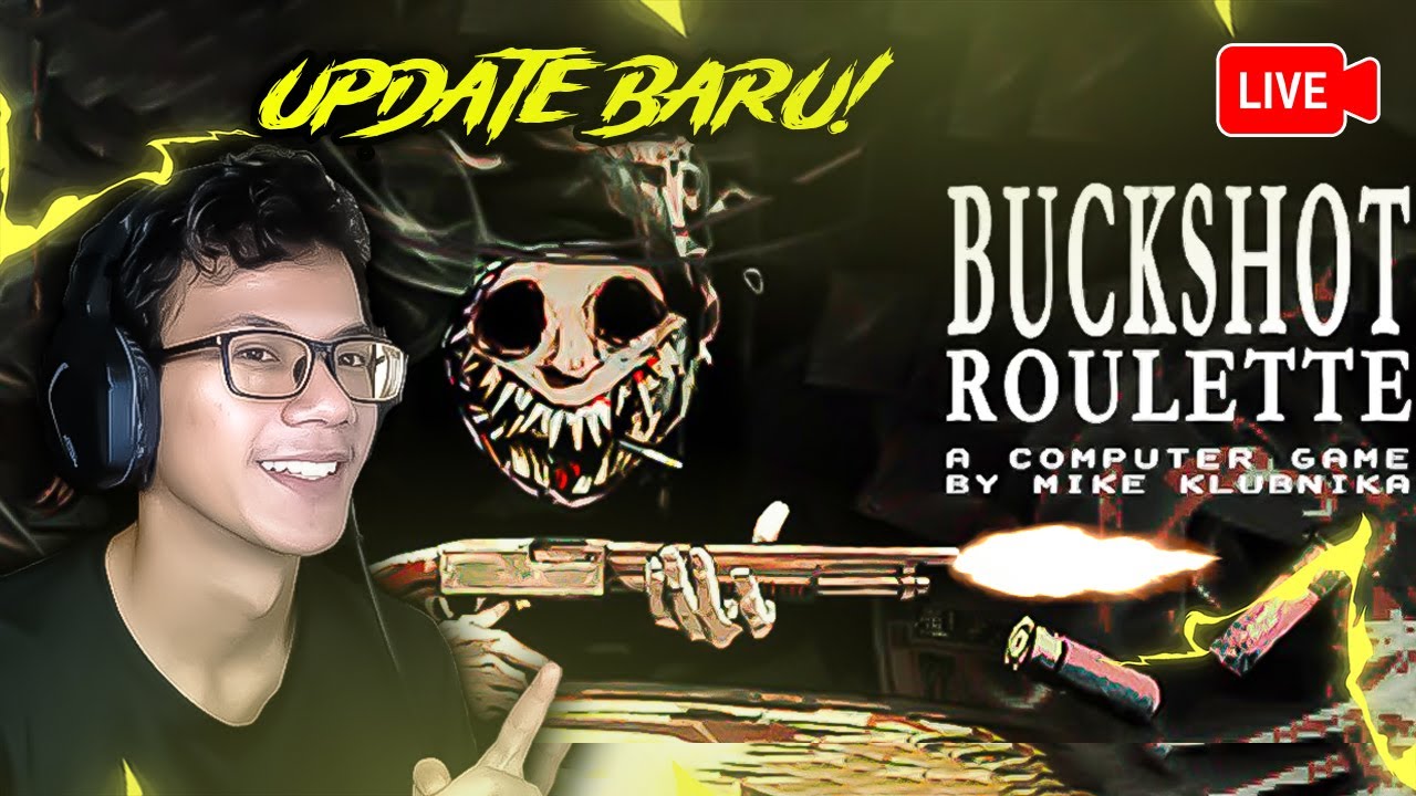 🔴QALAQ KEMBALI PEW PEW! 🔫🤑 | Buckshot Roulette (Abu Qalaq) #FullGame ...