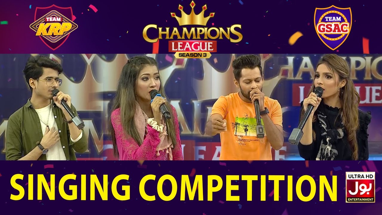 Singing Competition | Champions League Season 3 - YouTube