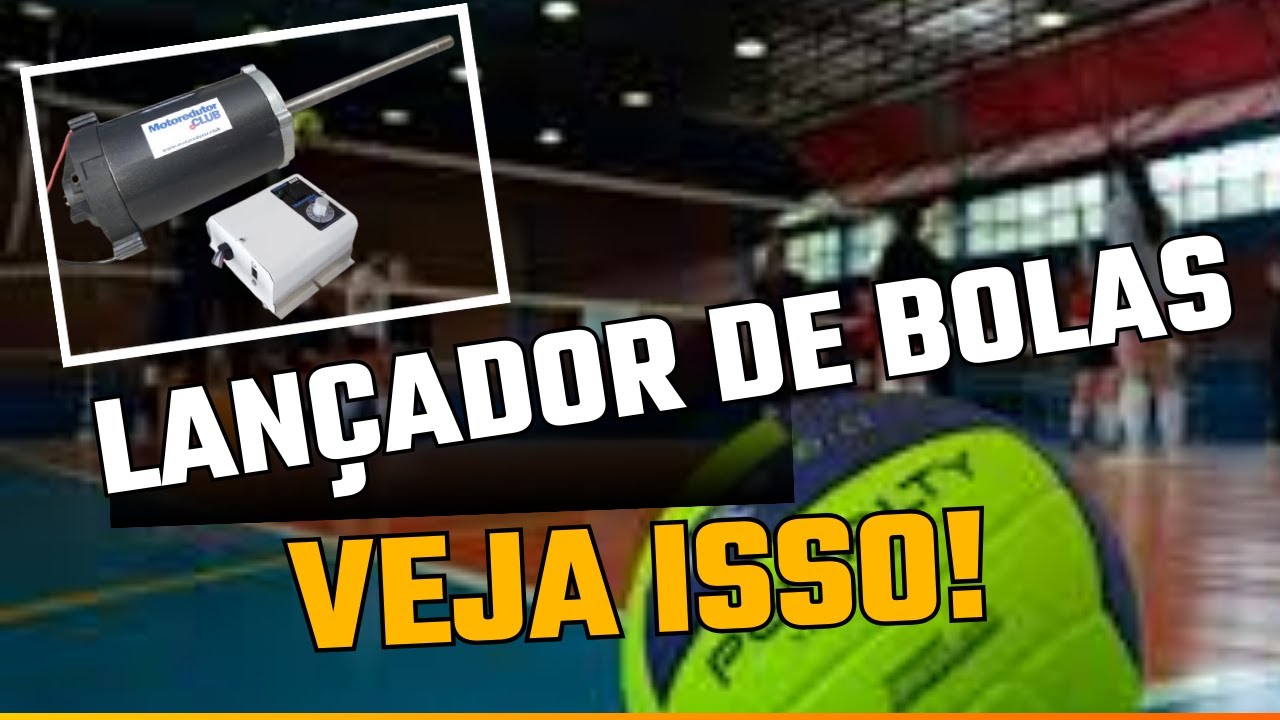 Motor Para Lançador de Bolas com Controle de Velocidade Ideal para ...