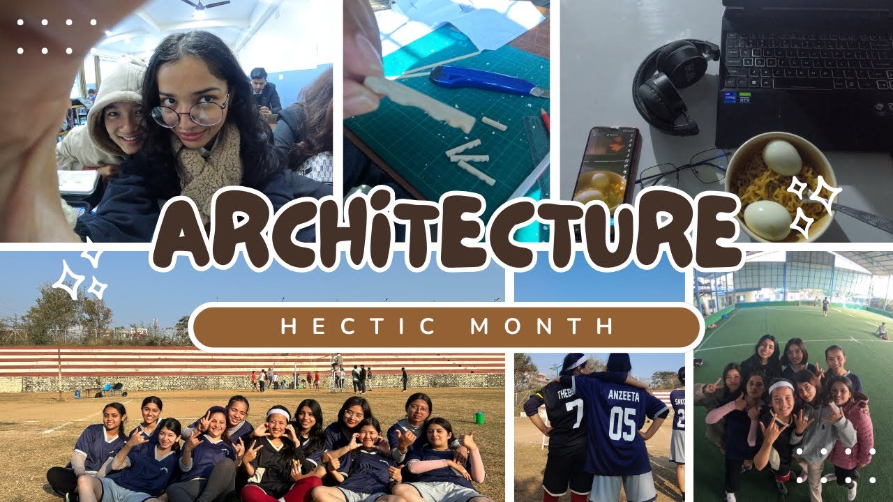 all happen in architecture student life, hectic month,study,submission📚 ...