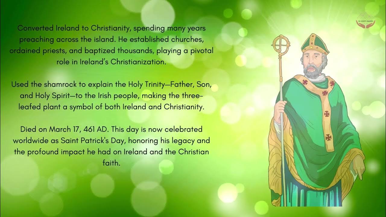 Saint of the Day: March 17th, Saint Patrick. Prayer, Reflection, and ...