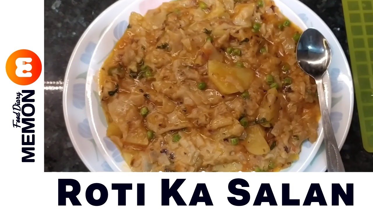 leftover Roti Ka Salan | Stale Roti Recipe by Memon Food Diary - YouTube