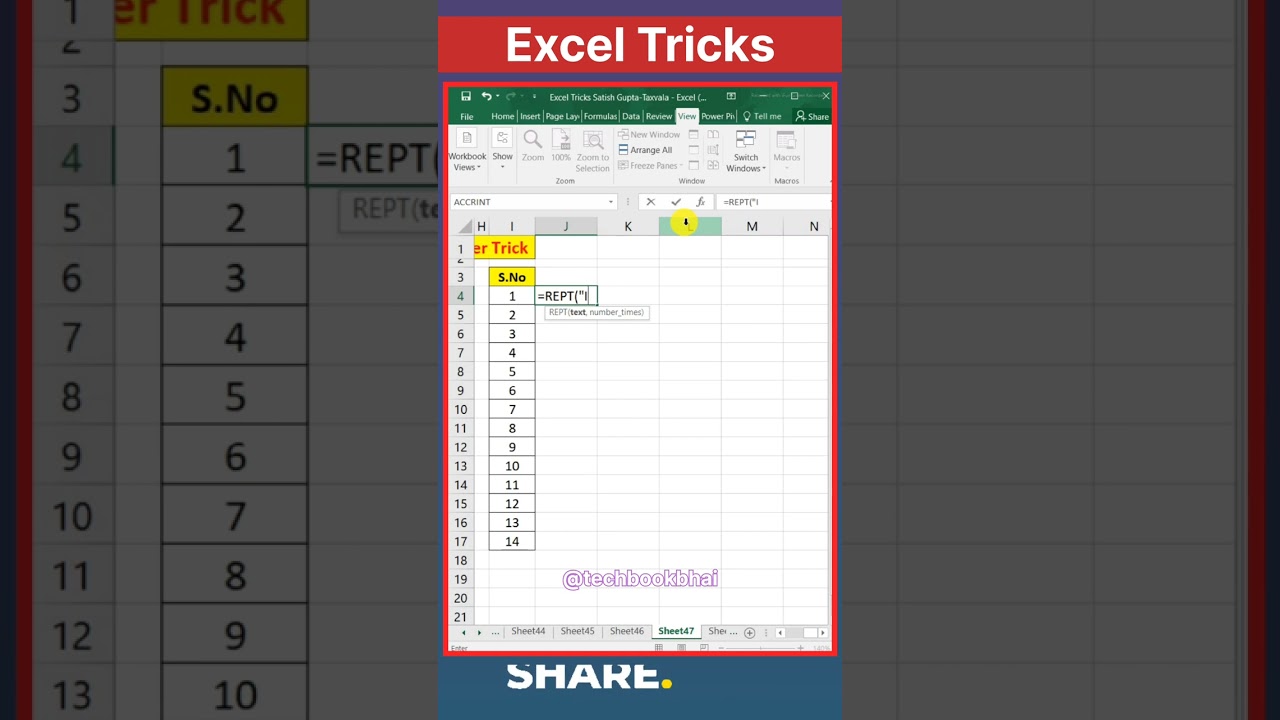 Excel Interview Question Tips And Tricks Excel Exceltips Shorts Youtubeshorts Techbookbhai