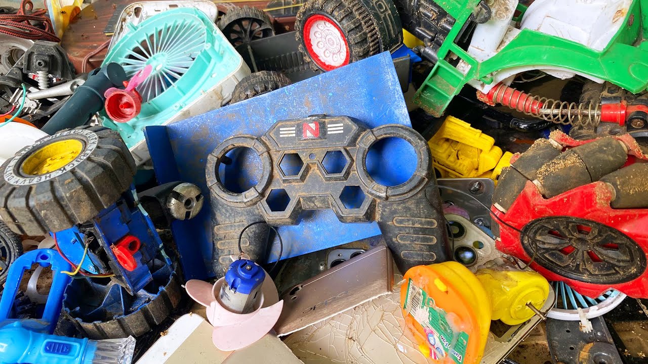 DIY From Junk Toys / Scrap idea Dc motor fan - YouTube
