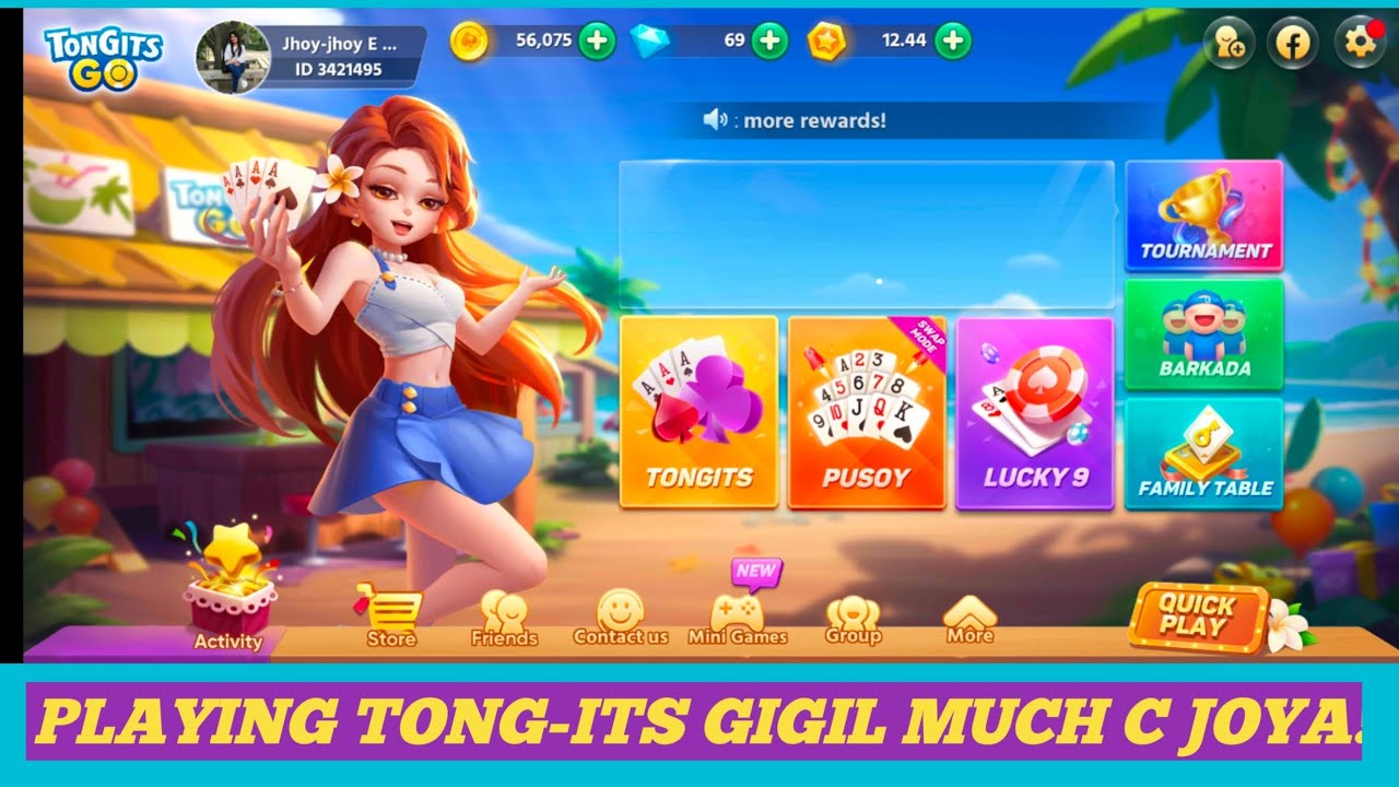 How to play tong-its Go watch tel the end. - YouTube