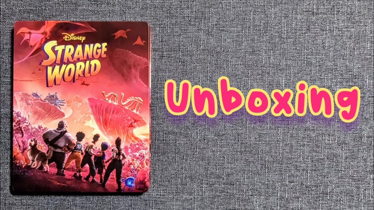 Strange World 4K Steelbook Unboxing! - YouTube