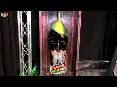 Verity Gunged in Puffy Jacket