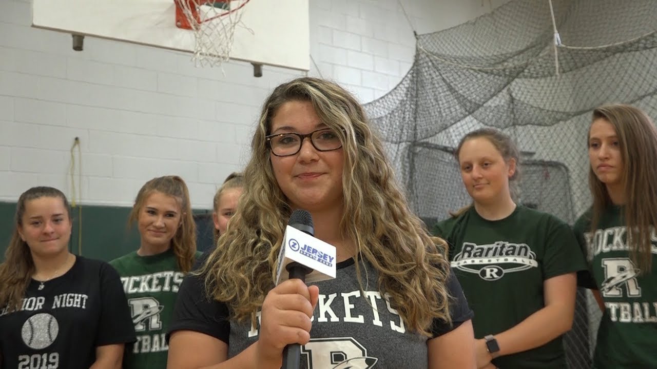 Emma Springstead Wins Central Jersey Game Ball | Raritan Softball - YouTube