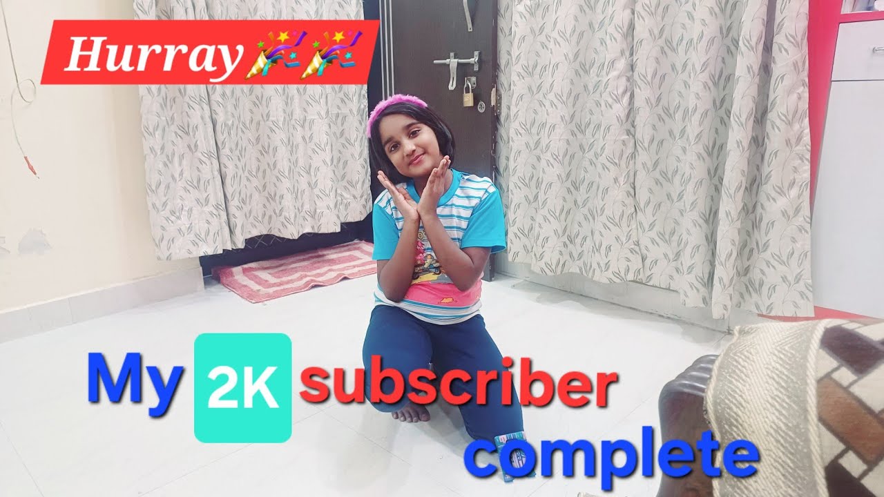my 2k subscriber complete hurray🎉|daily vlog | 2k subscriber l vlog l2k ...