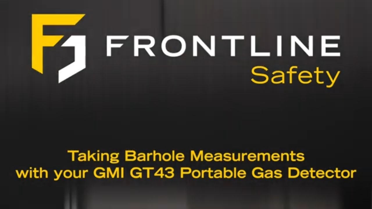 Taking Barhole Measurements with your GMI GT43 Portable Gas Detector ...