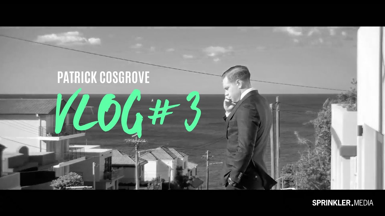 Vlogging with Patrick Cosgrove - Ep.3 - YouTube
