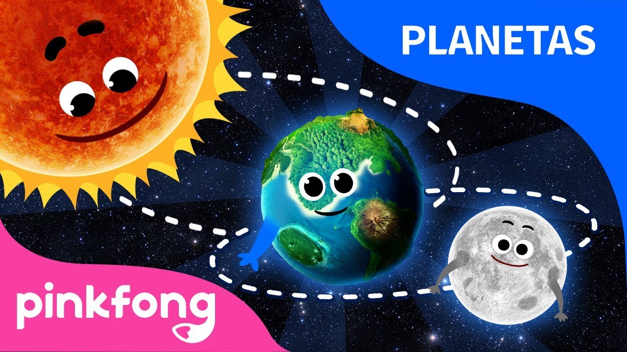 Vueltas y Vueltas | Planetas | Pinkfong Canciones Infantiles - YouTube