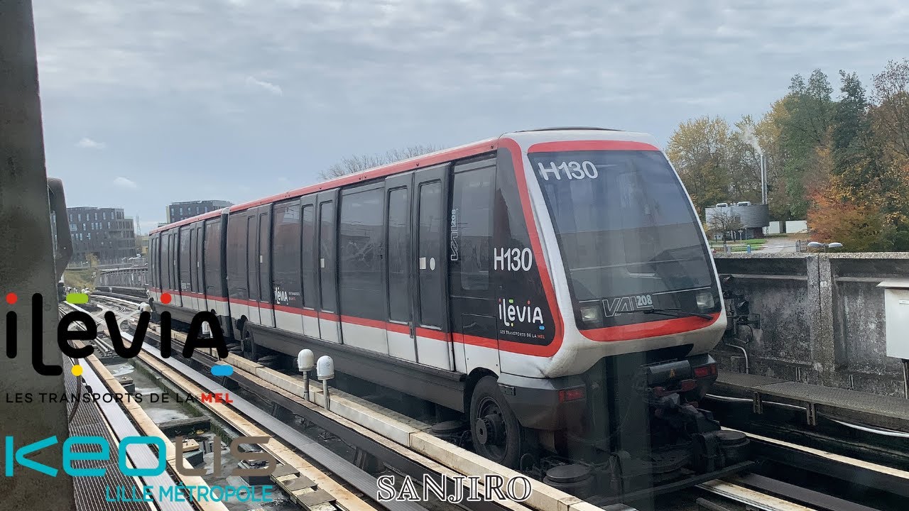 [CABRIDE] VAL 208 sur la Ligne 1 du Métro #1 | Ilévia - YouTube