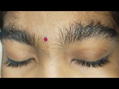 Eyebrow threading #eyebrowtutorial #tutorial #bogole #eyebrows