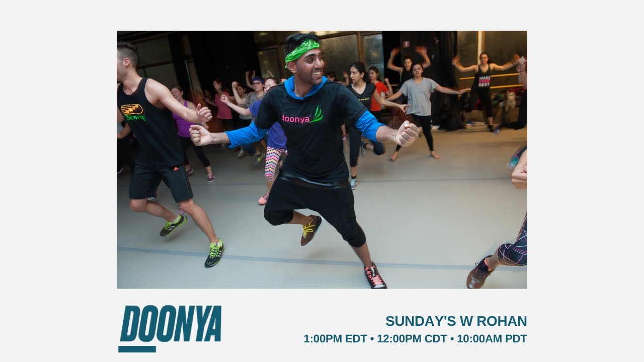 Doonya: The Bollywood Workout - Full Class - YouTube