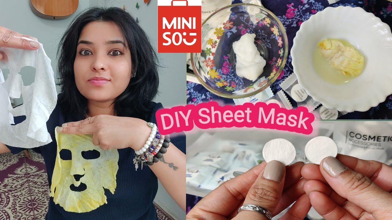 How to Use MINISO Compressed Sheet Mask | Detailed review & demo - YouTube