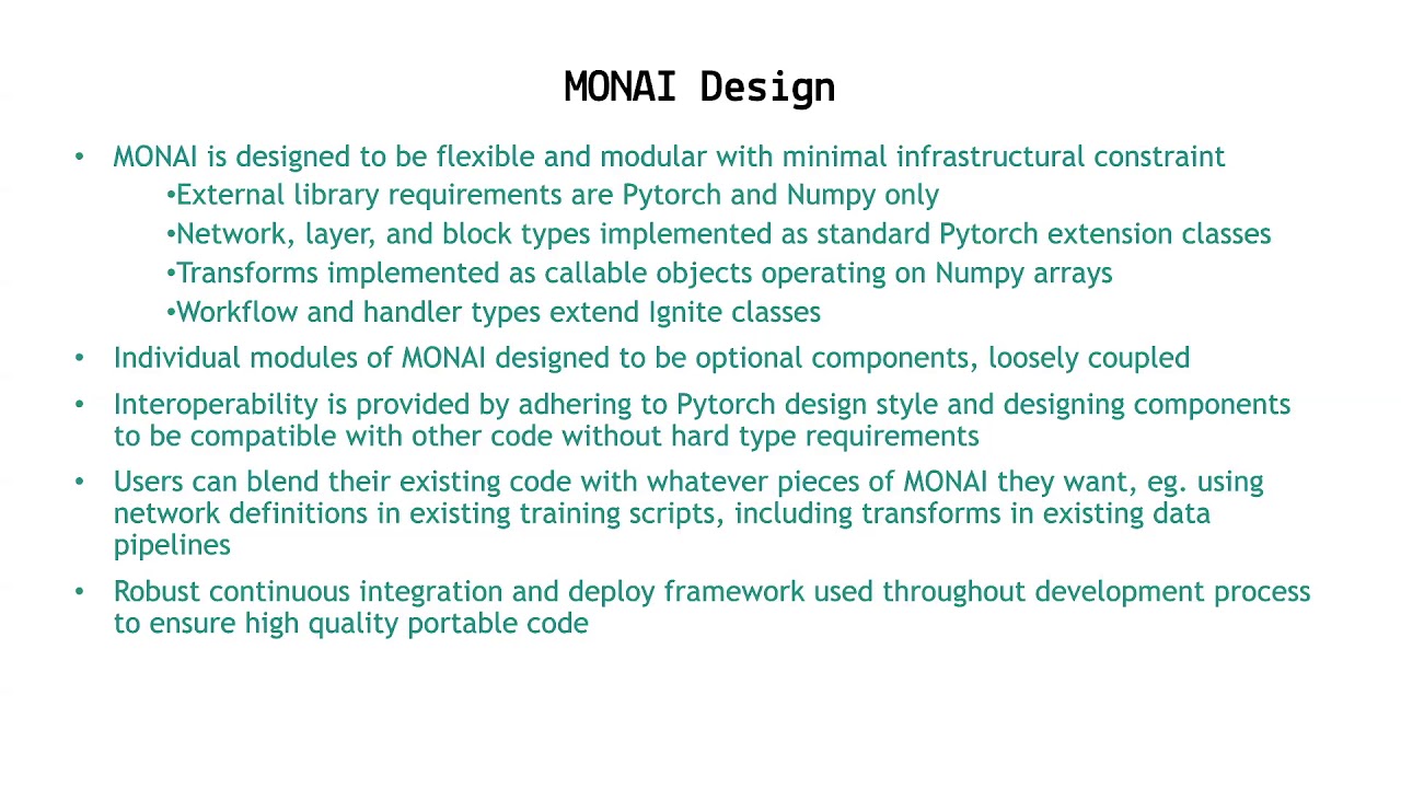 MONAI Bootcamp - Day 1 - Technical Overview and Lab 1 - YouTube