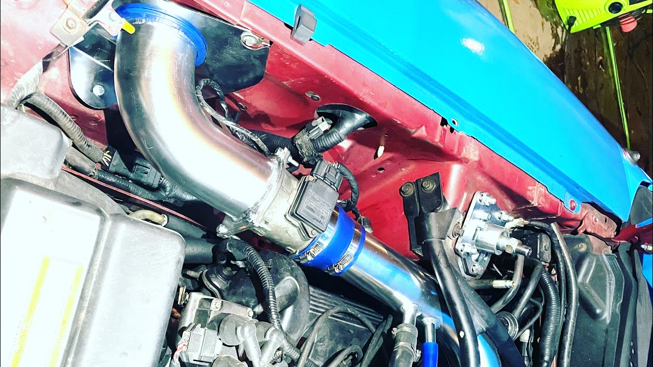 Cold Air Intake Upgrade On The SN95 Mustang. - YouTube