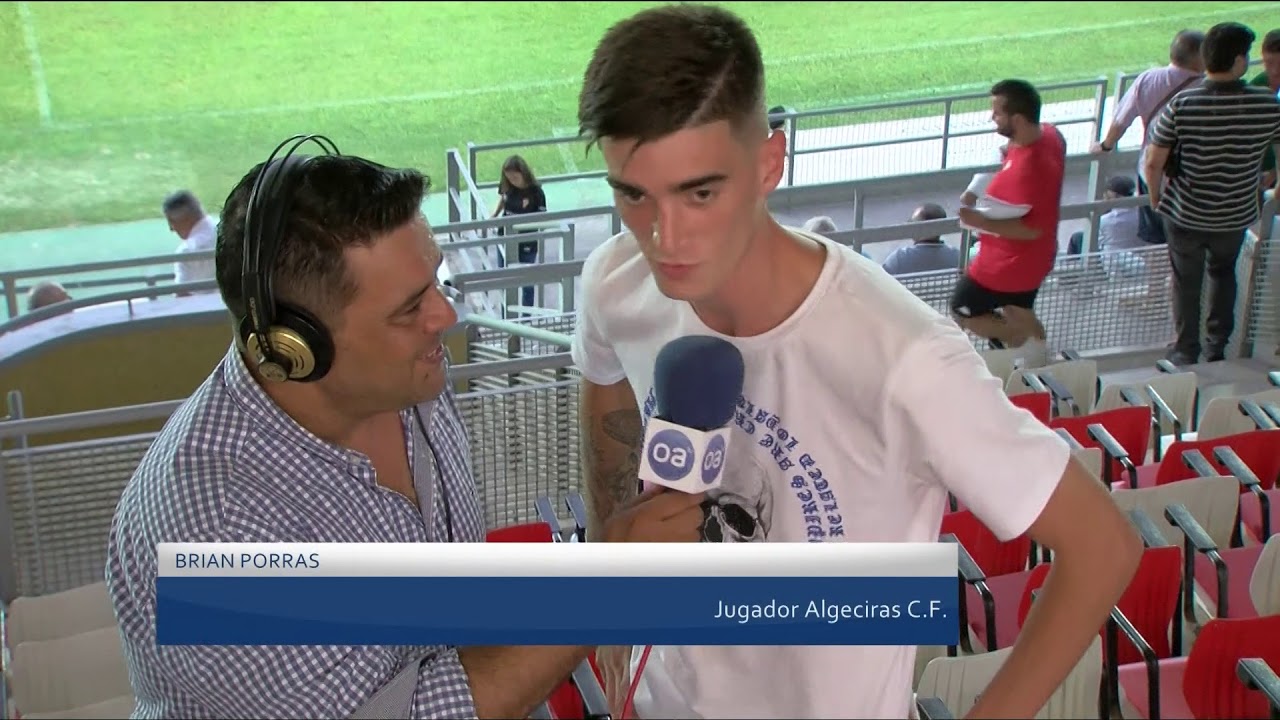 Bryan Porras nuevo jugador del Algeciras CF - YouTube