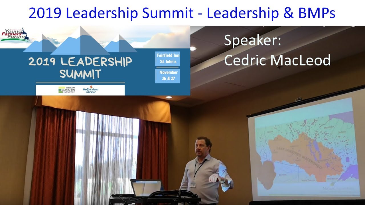 NLYFF Leadership Summit 2019 - Cedric MacLeod presents on leadership ...
