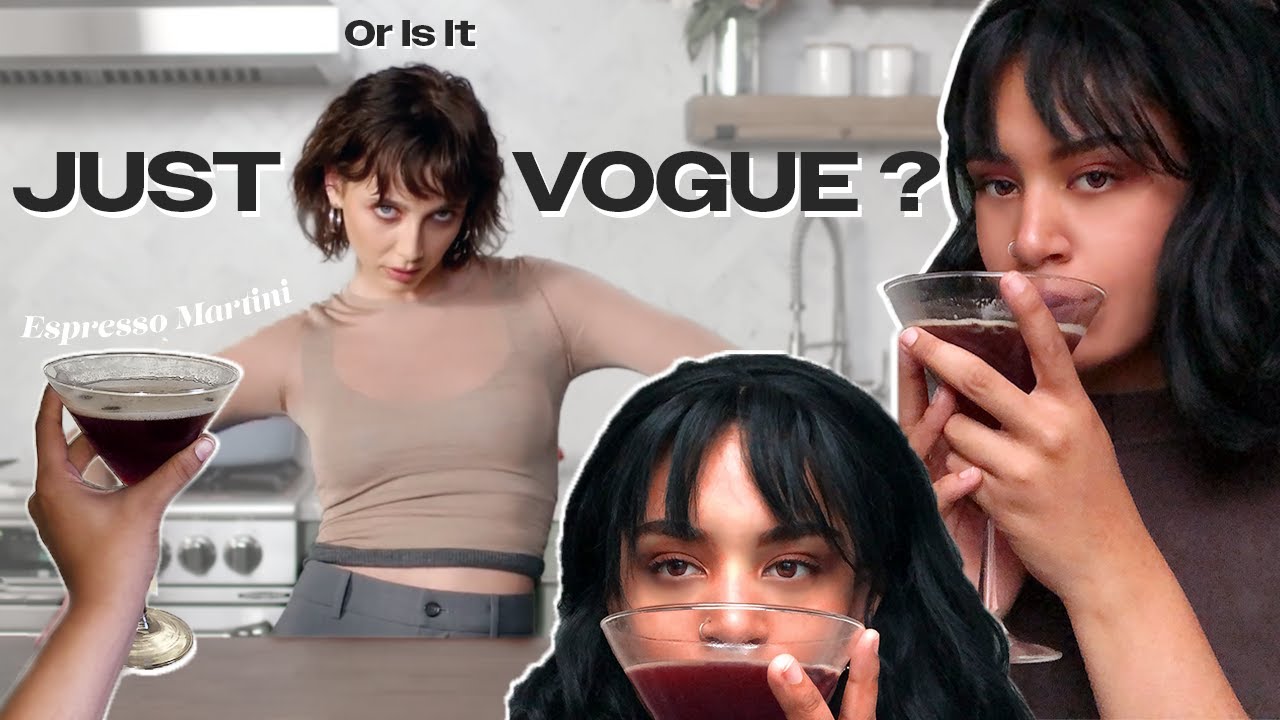 Trying Emma Chamberlain's Espresso Martini | Is It Good Or Is It Just ...