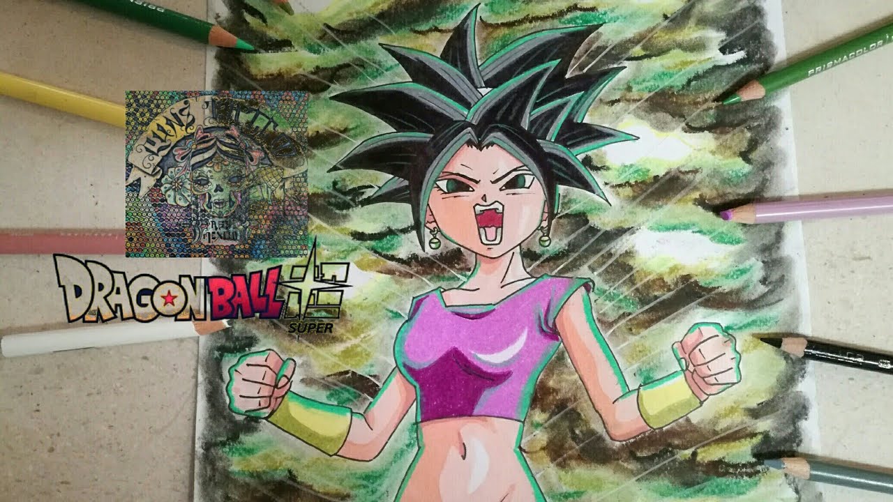 COMO DIBUJAR A KEFLA - DRAGON BALL SUPER / how to draw kefla - dragon ...