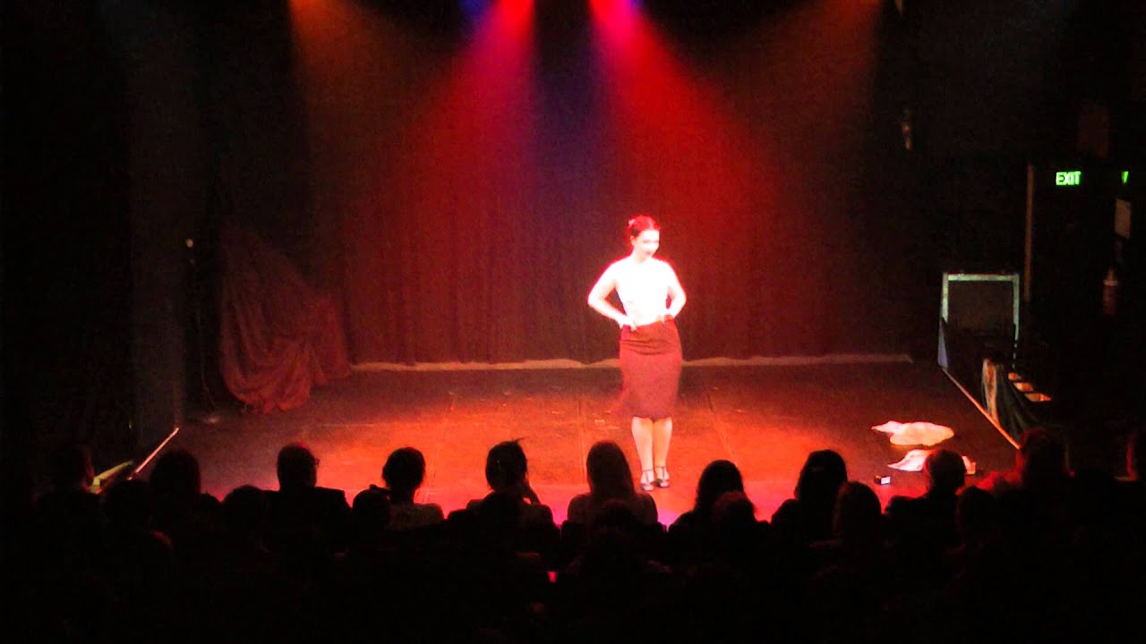 Lenore Noire The Good Librarian Burlesque - YouTube