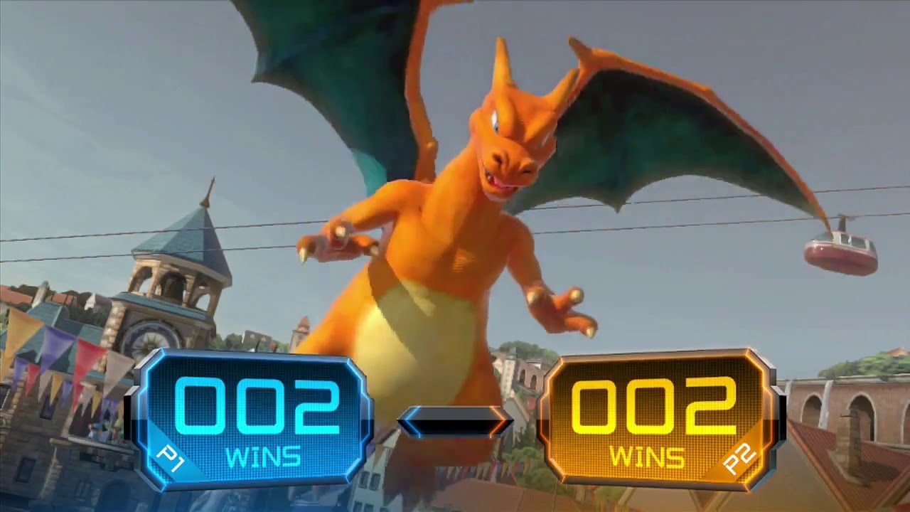 Pokken Tournament - Lucario vs Charizard /Local Battle /Part 4 /Pokemon ...