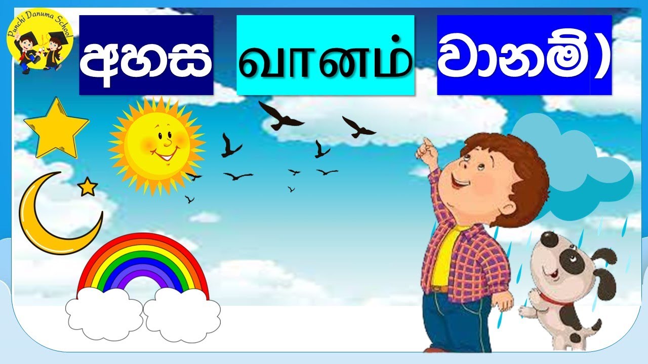 Let's learn Tamil | punchi danuma school - YouTube