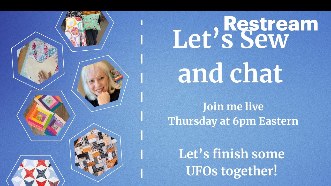 Let's Sew and Chat - YouTube